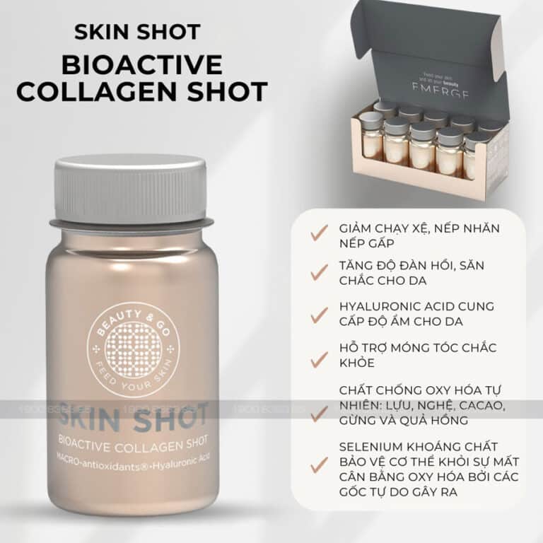 Nước Uống Collagen Skin Shot Tây Ban Nha