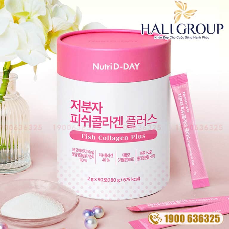 Collagen Cá Nutri D-Day Small Molecule Fish Collagen Plus